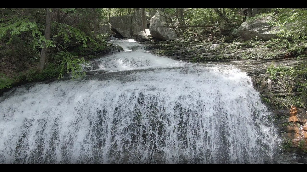 Waterfall Sounds for Sleeping- Healing, Anxiety, Meditation, Studying ...