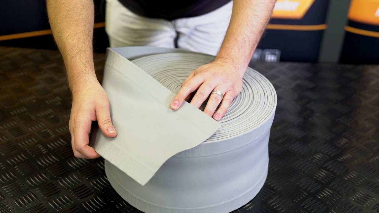 Dekstrip 10m (32') x 305mm (12") Gry - YouTube