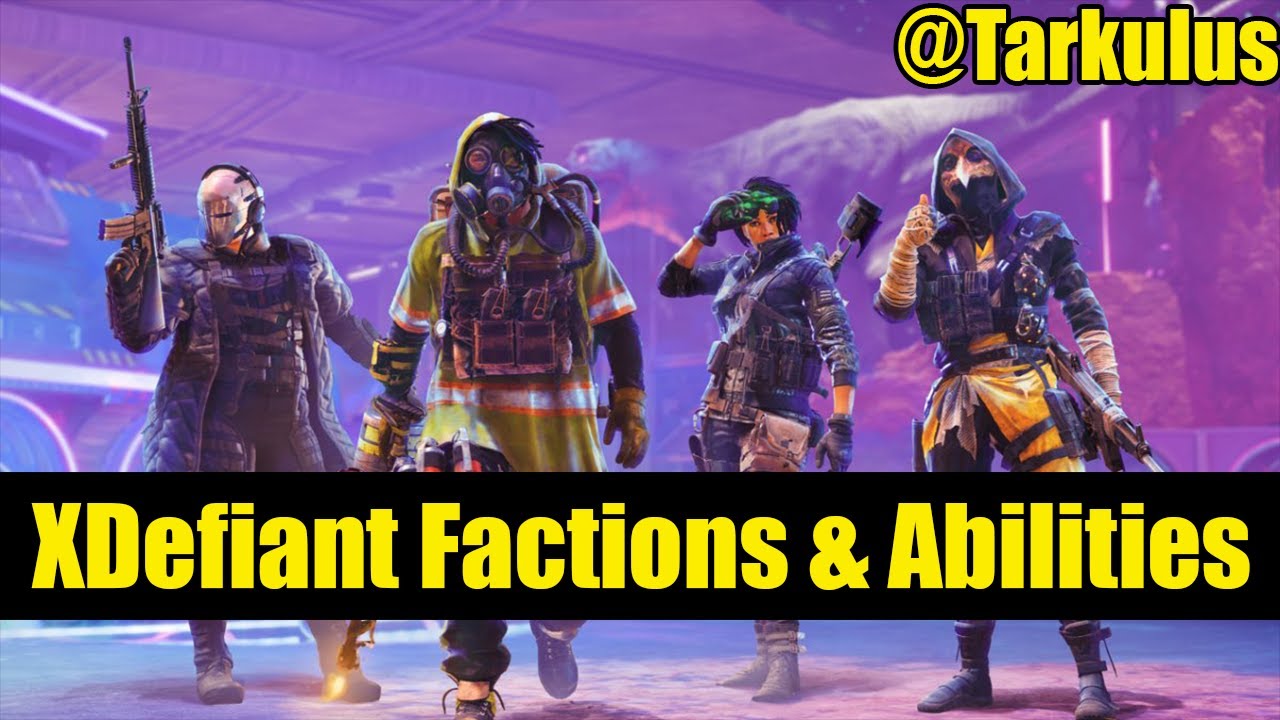 Ubisfoft's NEW FPS XDefiant - Factions & Abilities (BETA) - YouTube