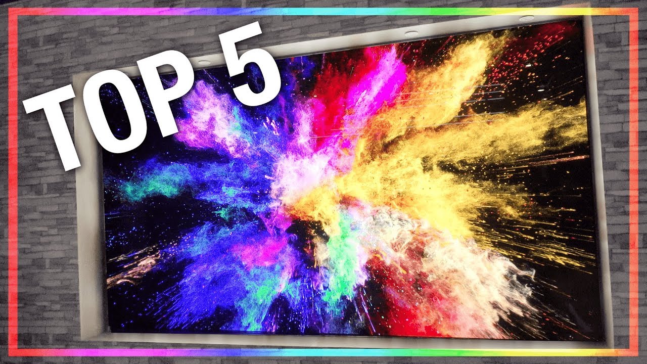 The Top 5 Coolest New TV's from CES 2018! - YouTube