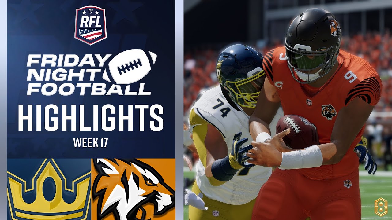 Madden 23: Brooklyn Barons vs Chicago Tigers Week 17 - Full Game ...