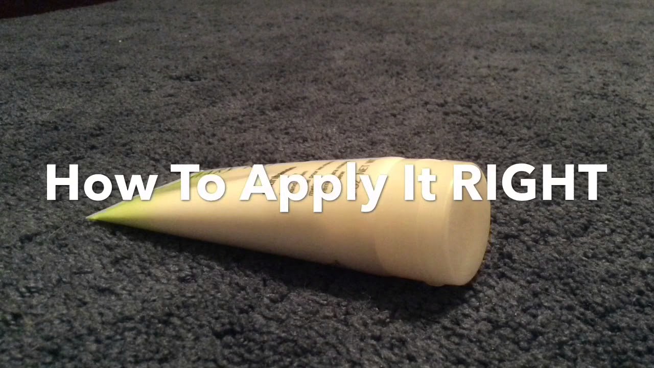 How To Apply Hand Cream CORRECTLY - YouTube