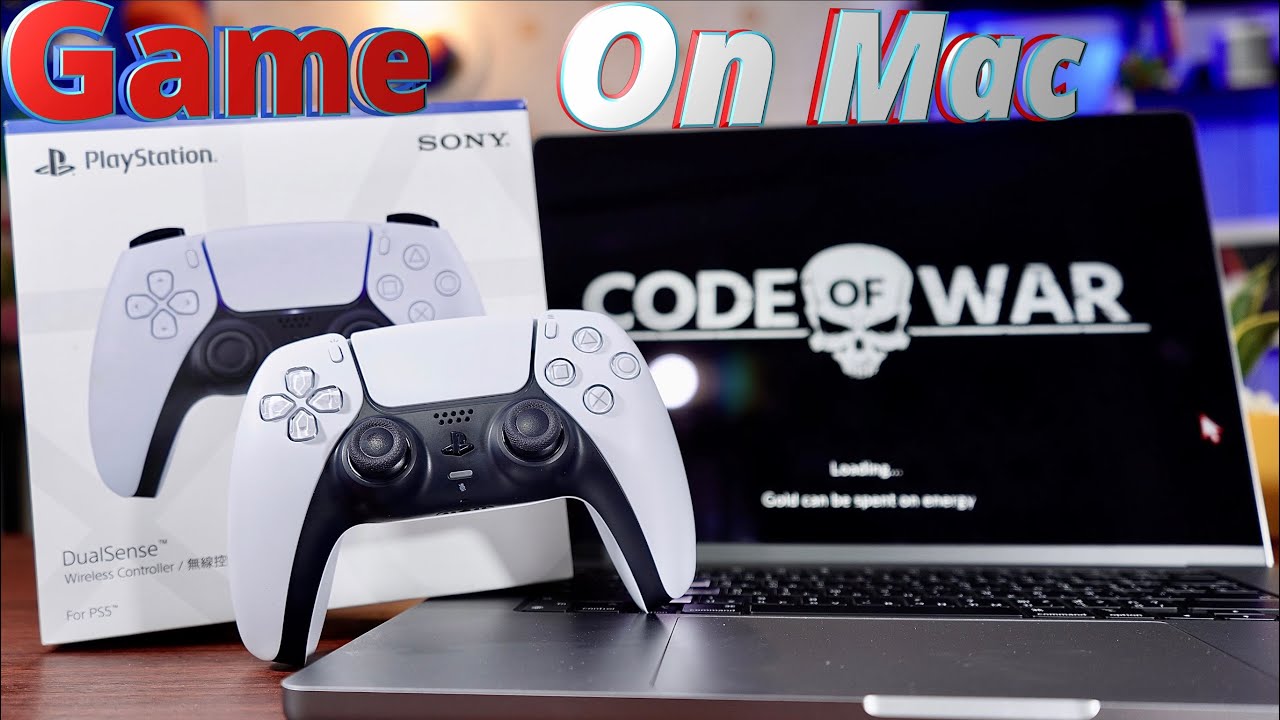 How to Connect and Play MacBook Pro GAMES with PlayStation 5 Controller ...