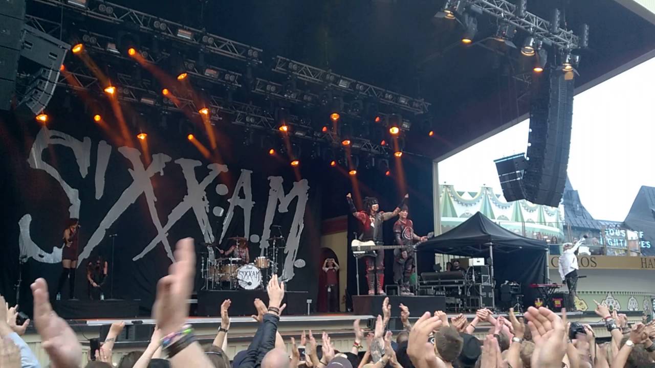 Sixx: A.M. - When We Were Gods & Live Forever @ Gröna Lund. - YouTube