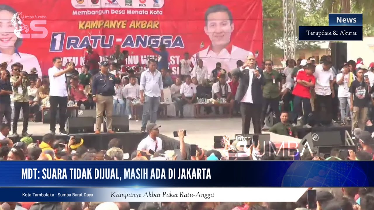 Orasi Politik Markus Dairo Talu | Kampanye Akbar Paket Ratu-Angga - YouTube