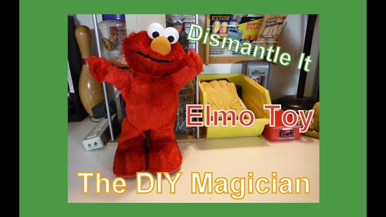 How to Destroy Elmo With a Hammer The DIY Magician Dismantle It - YouTube
