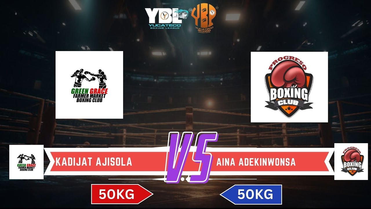YBL S1 Wk1 (6Nov2023) 50kg Boxing Match - Kadijat (G. G. F. M. B. C ...