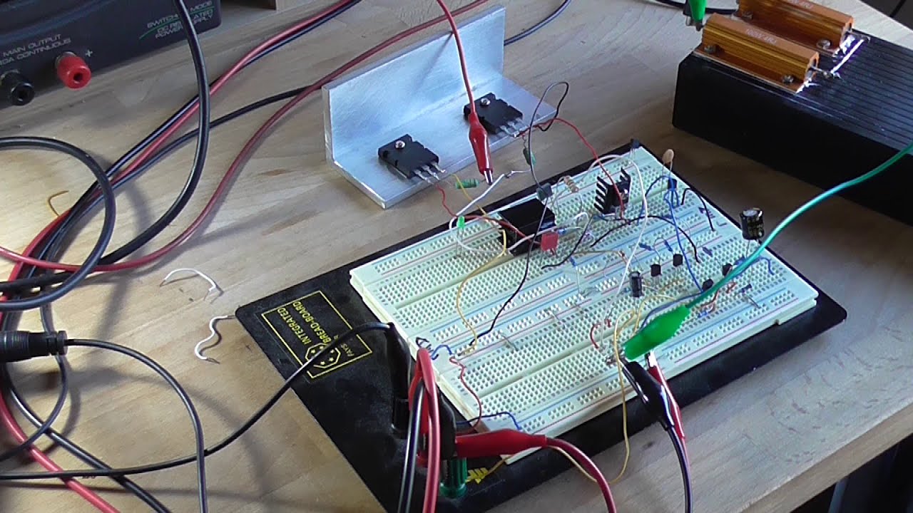 Simple 45W Discrete Power Amplifier: Revisited - YouTube