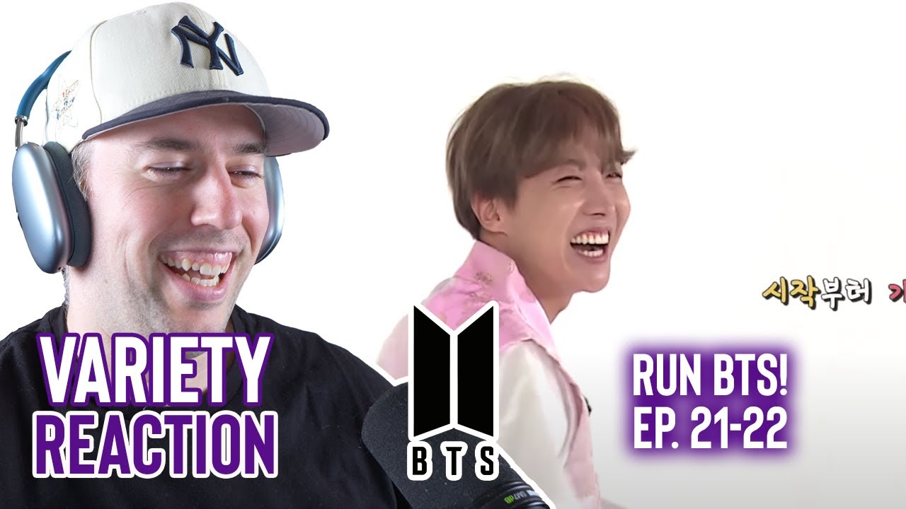 BTS Reaction - Post Dive Variety - Run BTS! (Ep 21 & 22) - YouTube