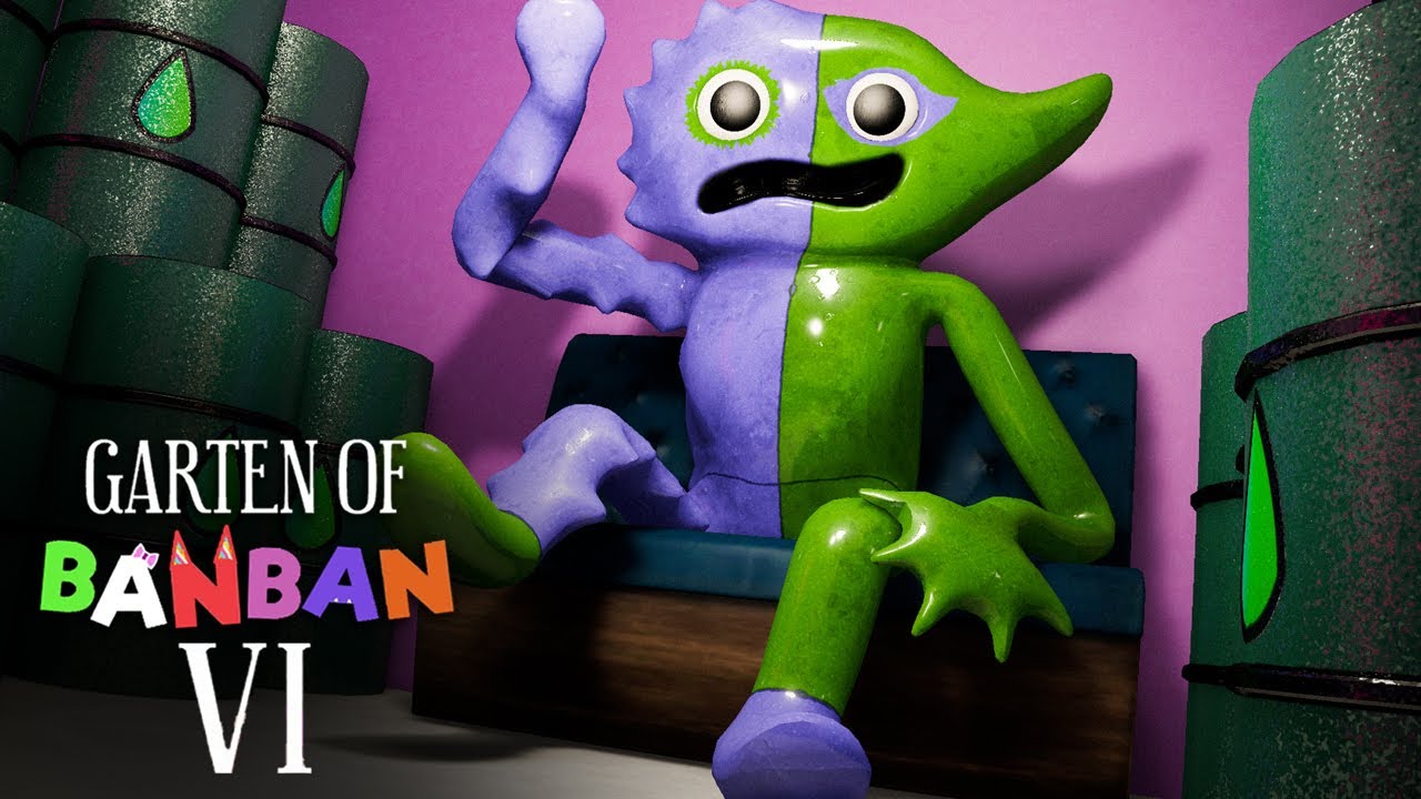 Garten of Banban 7 - Jester is hunting me! - YouTube