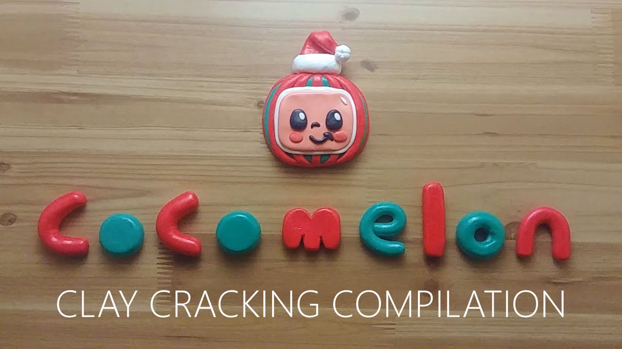cocomelon christmas clay cracking compilation 2 코코멜론 크리스마스 점토 부수기 위주로 ...
