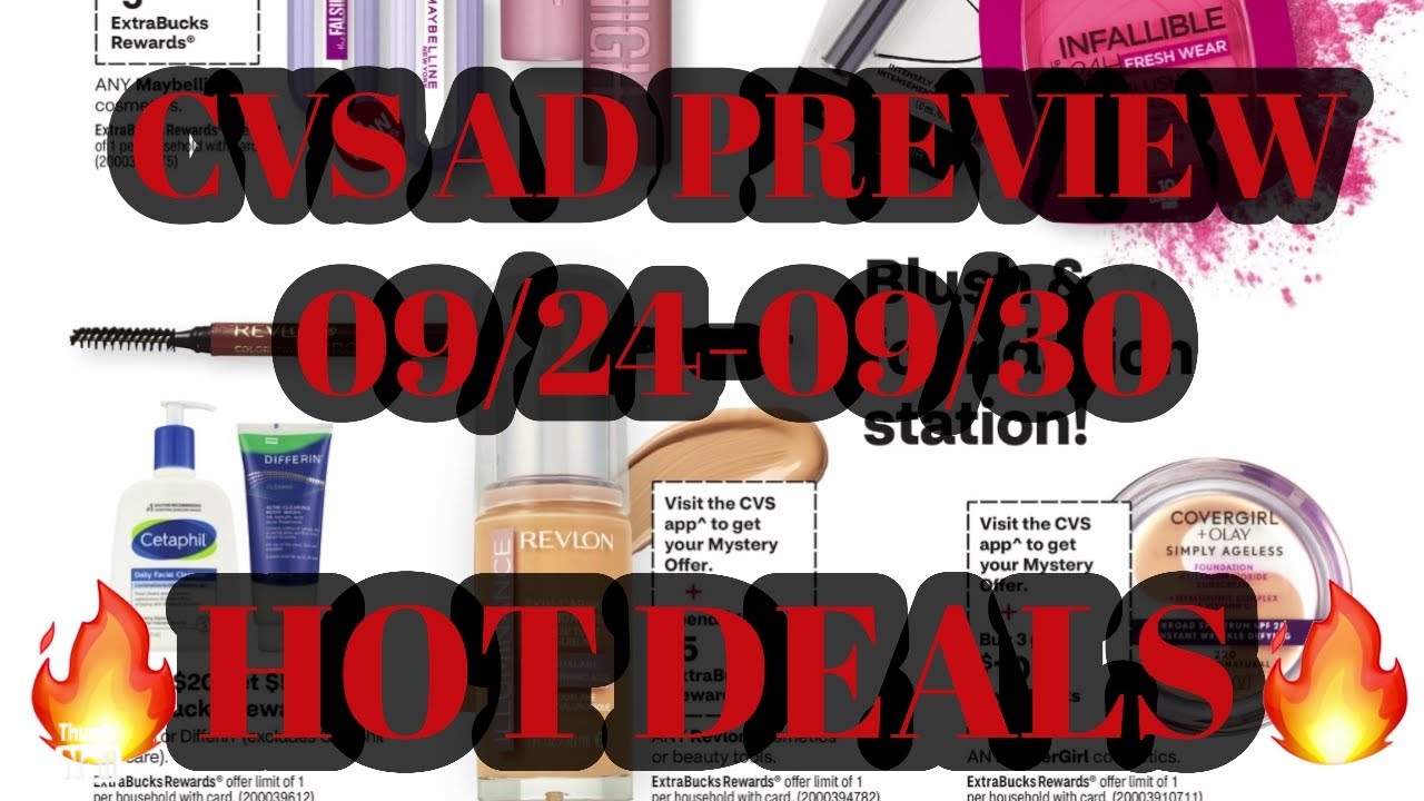 CVS AD PREVIEW 09/24-09/30 - YouTube