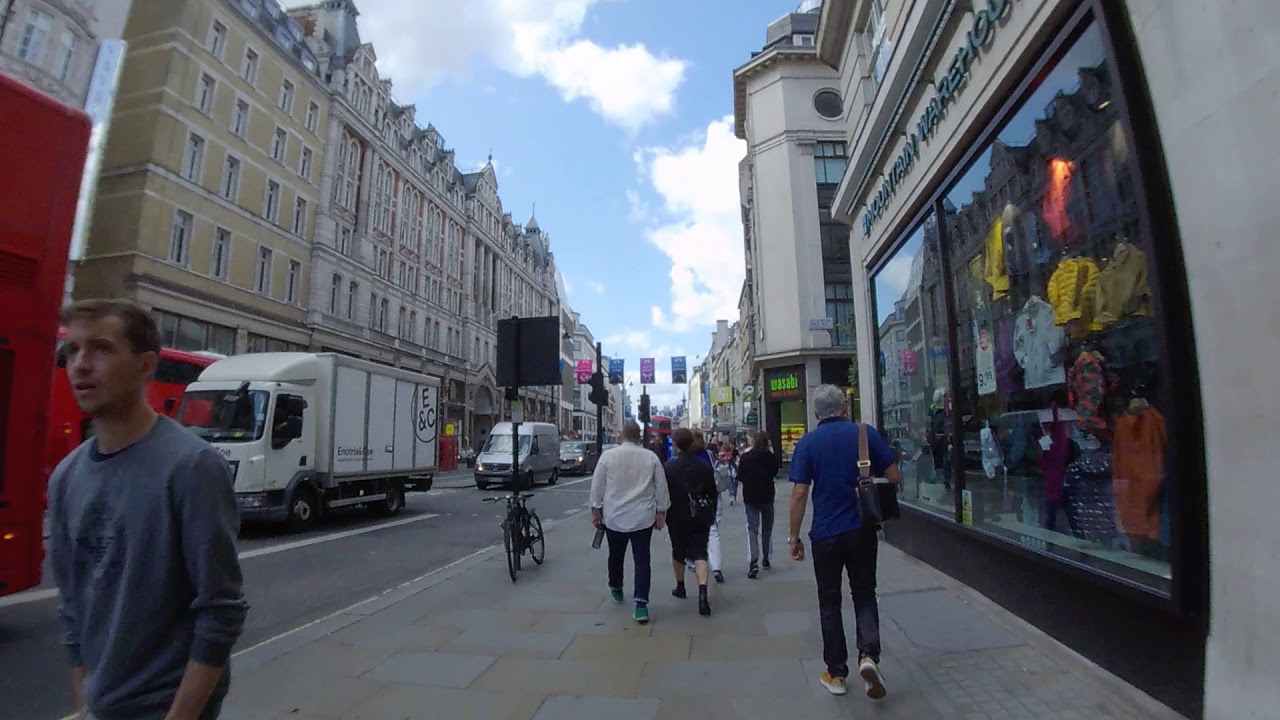 Walking video of Strand, London - YouTube