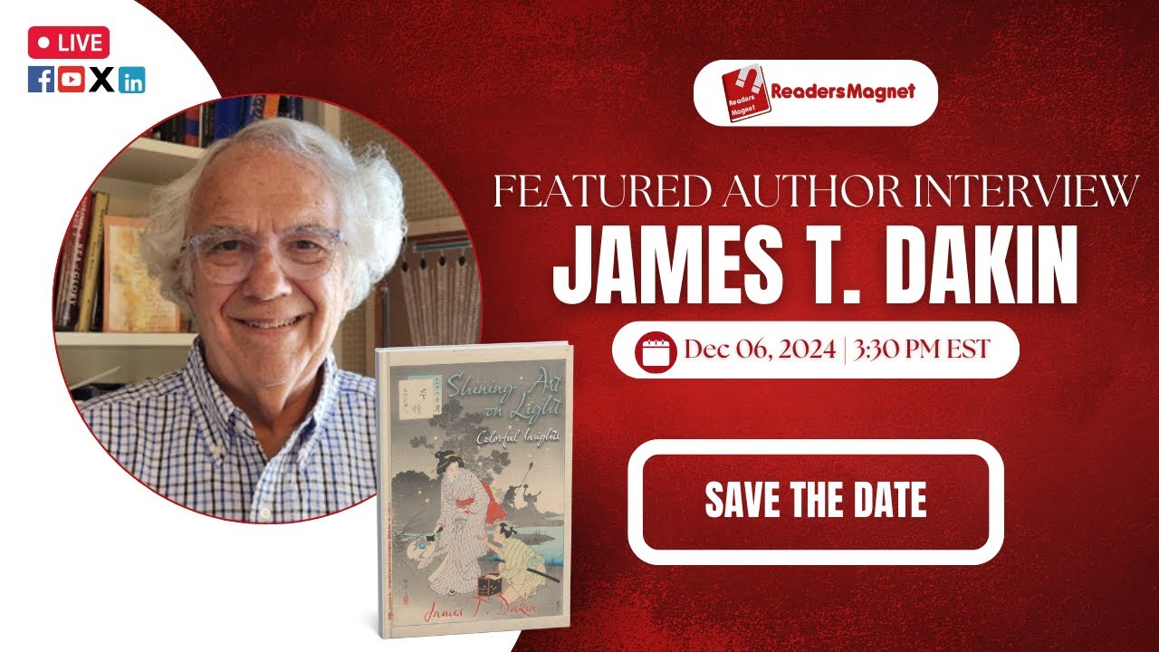 ReadersMagnet | Author Interview with James T Dakin - YouTube