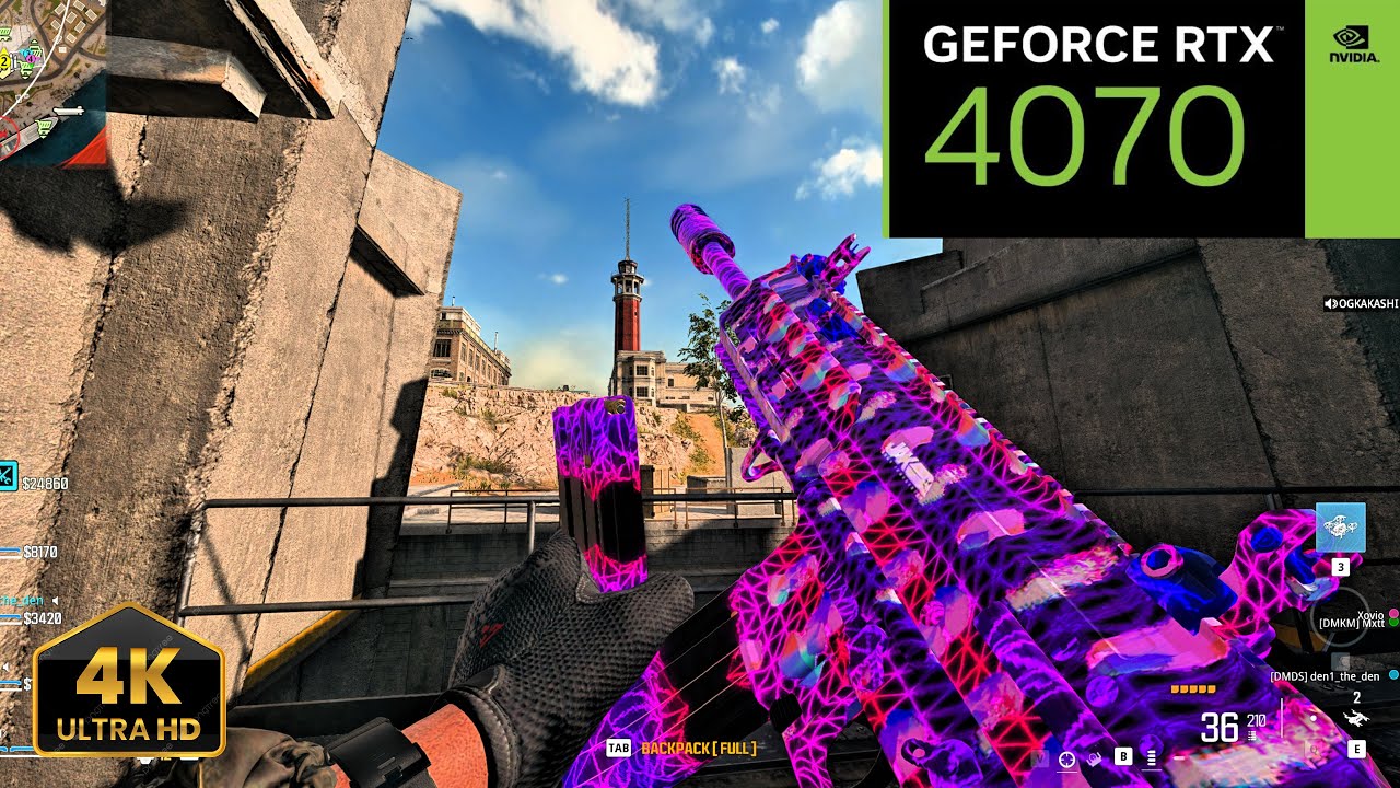 "Precision Gaming: 6 Kills in (4K) Warzone with RTX 4070" - YouTube