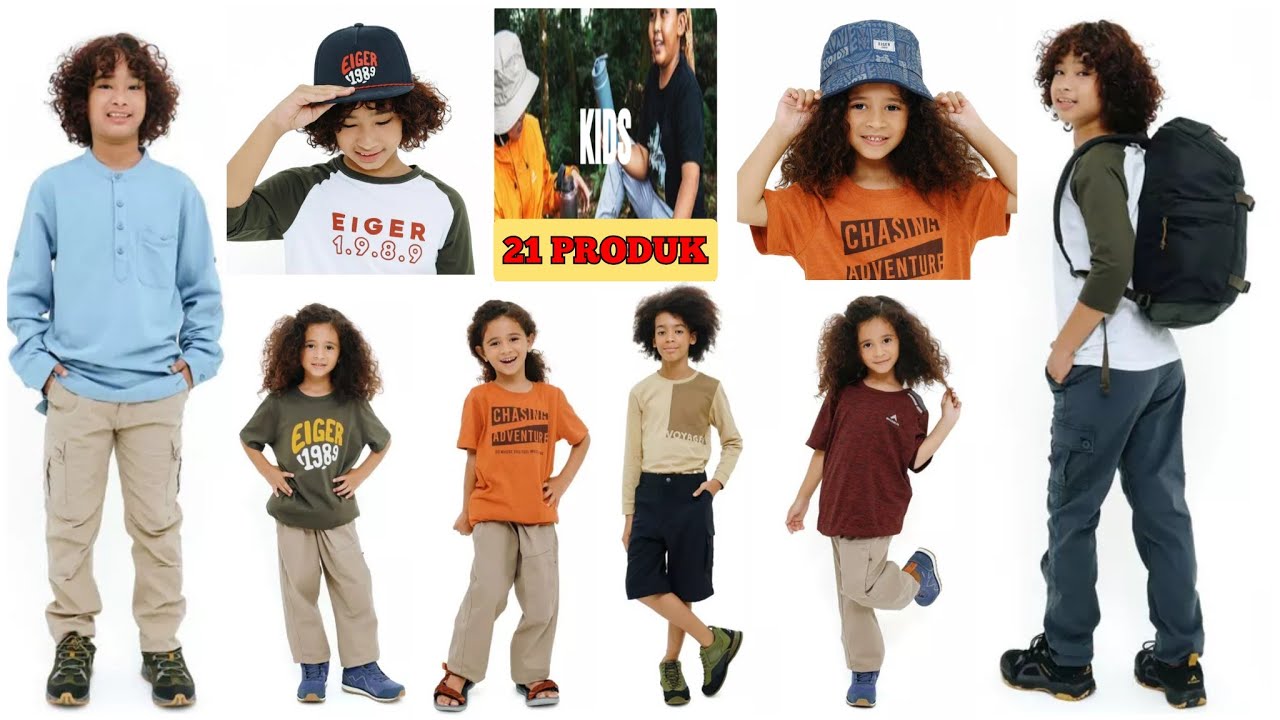 21 PRODUK EIGER KIDS SERIES || PRODUK ANAK - ANAK EIGER - YouTube