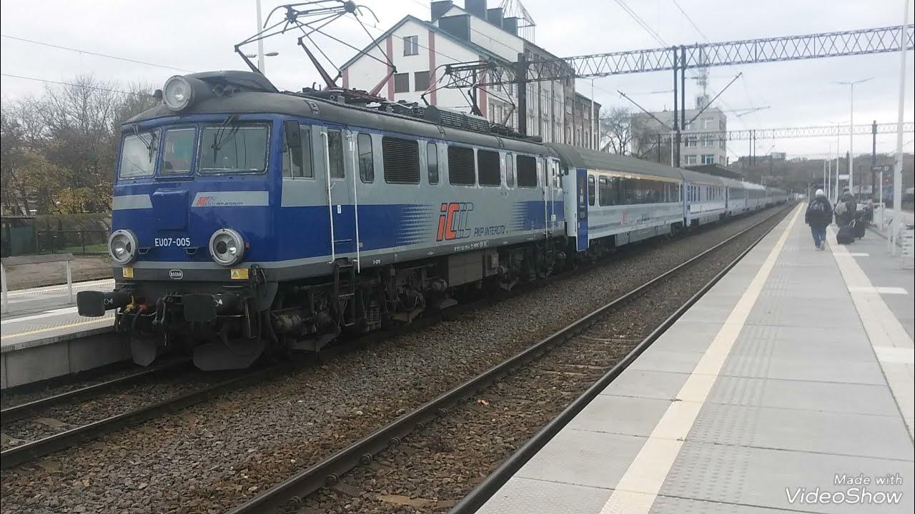 Pociągi na stacji Kołobrzeg railway train station 11.11.2023 - YouTube