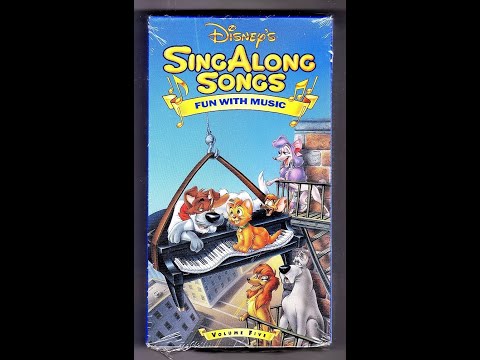 Opening to Disney's Sing-Along Songs: Fun With Music 1989 VHS