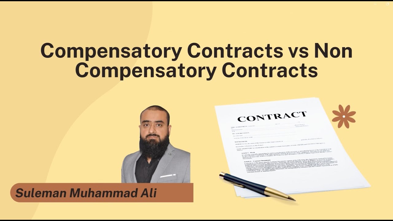 Compensatory contracts vs Non compensatory contracts - YouTube
