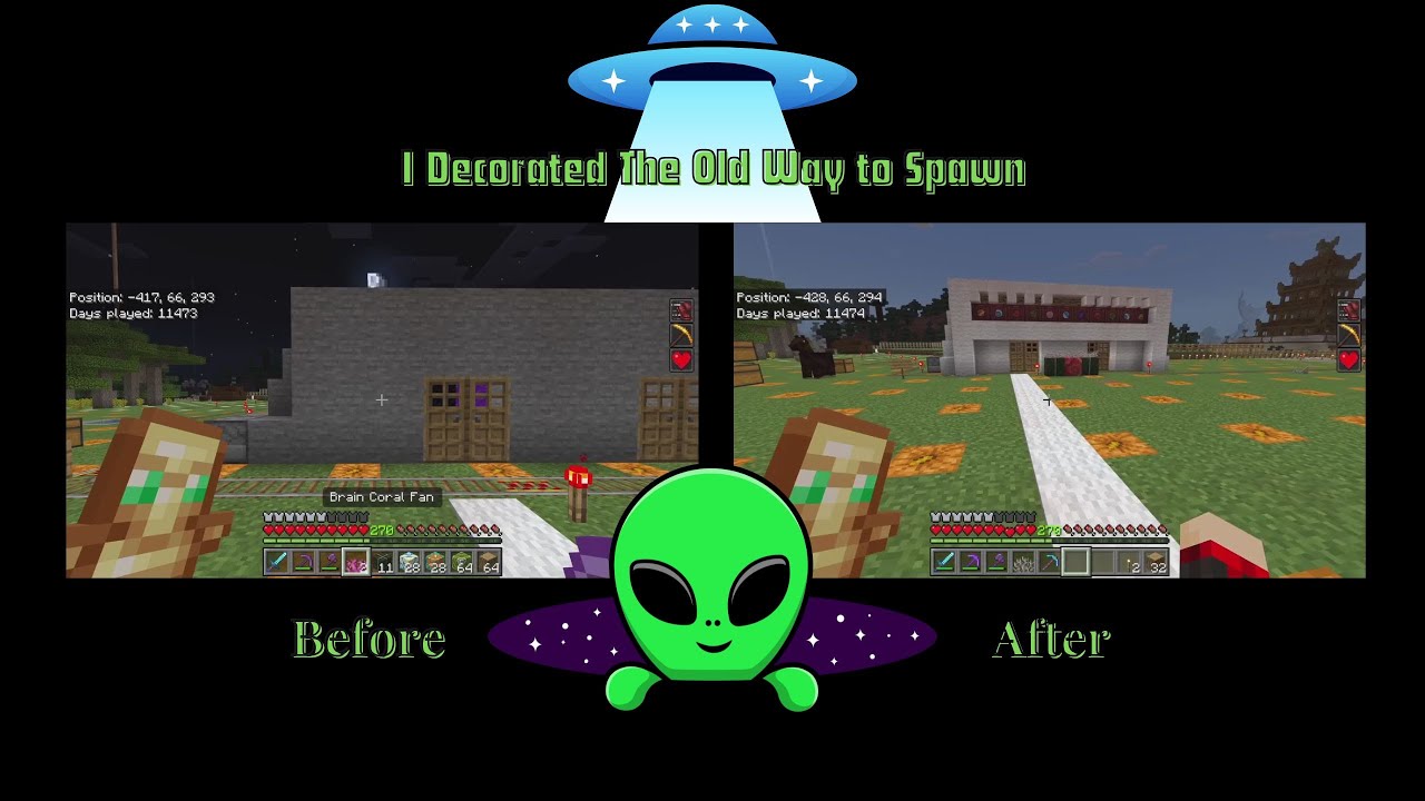 Decorating The old way to Spawn - YouTube