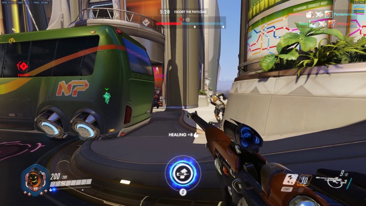 Overwatch reverse tables on Mei - YouTube