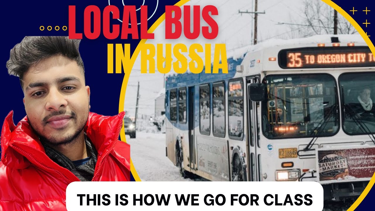 MBBS Russia || Local bus 🚌 in Russia🇷🇺💉🥼🏥 #vlog # ...