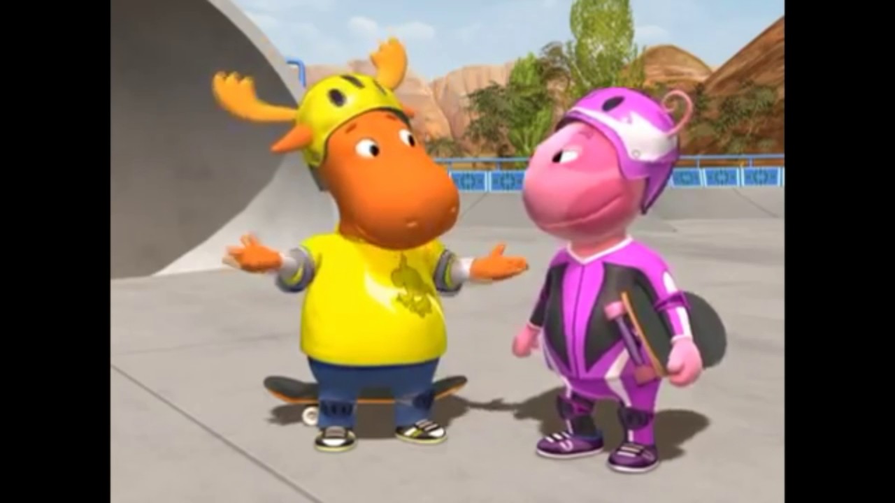 backyardigans na skate lândia - YouTube