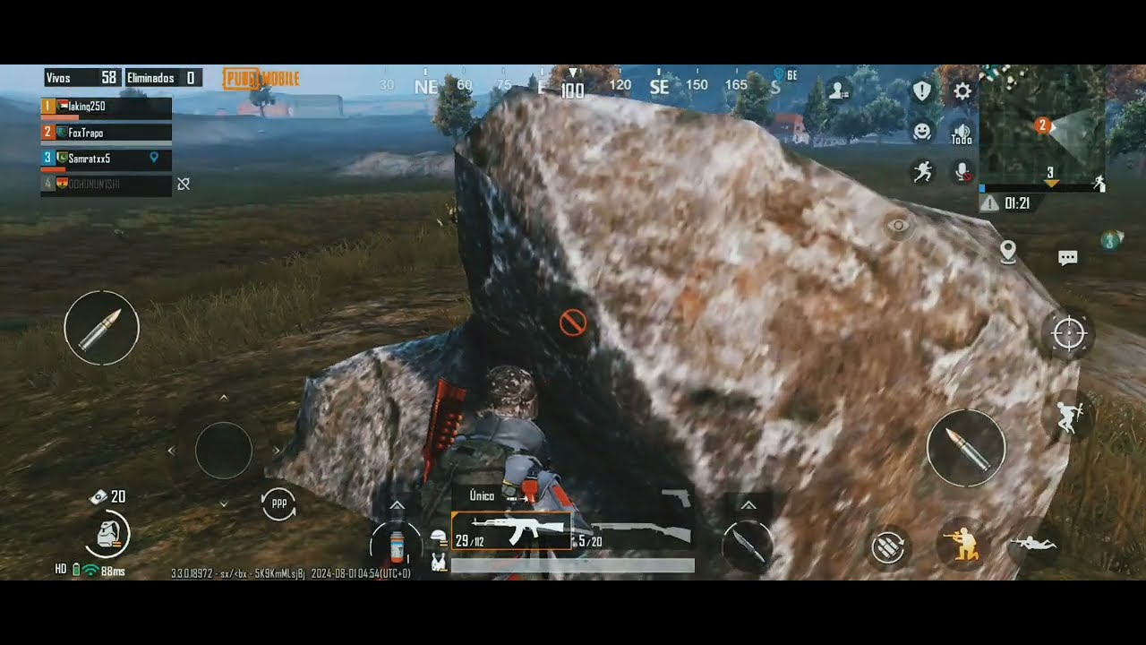 Trapo Fox-jugando al PUBG MOBILE en la nueva temporada (1era victoria) ya en nivel 31 📱🖐️ 01/08 ...