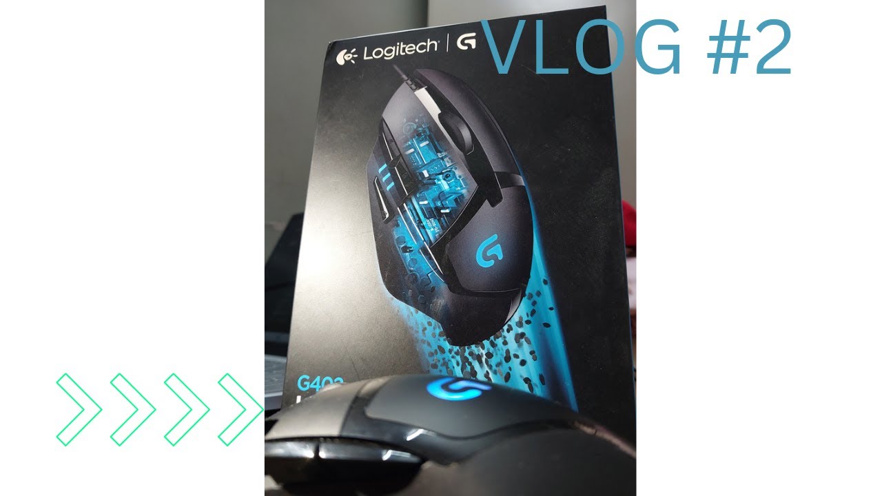 Our new Gaming mouse Logitech G4O2 review | Vlog #2 - YouTube