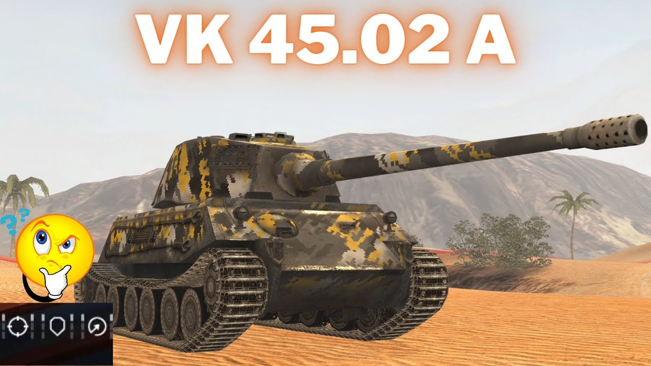 VK 45.02 A 💥 Mastery Replay 💥 WoT Blitz - YouTube