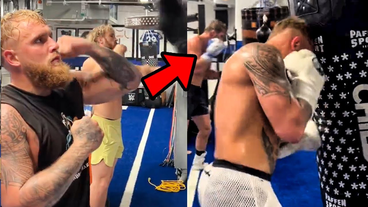 Logan Paul & Jake Paul Training TOGETHER - YouTube