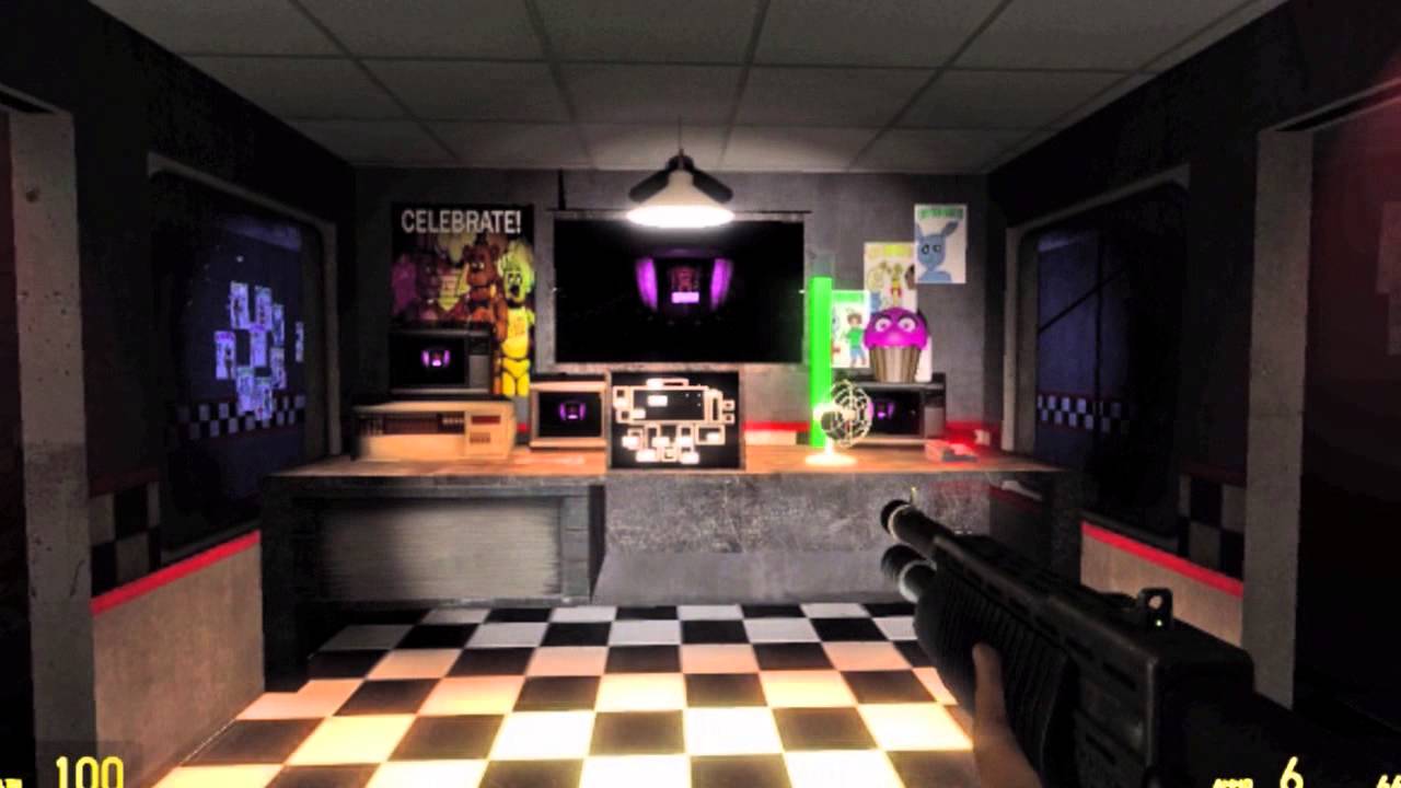 Gmod FnaF 1 - YouTube