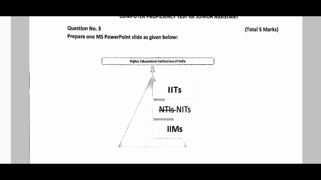 IIT ISM DHANBAD JUNIOR ASSISTANT CPT & TYPING TEST QUESTION PAPER 2023 ...