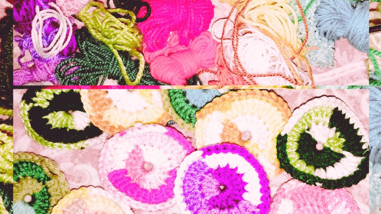 Scrap Wool Project || Crochet Scrap Wool Project - YouTube