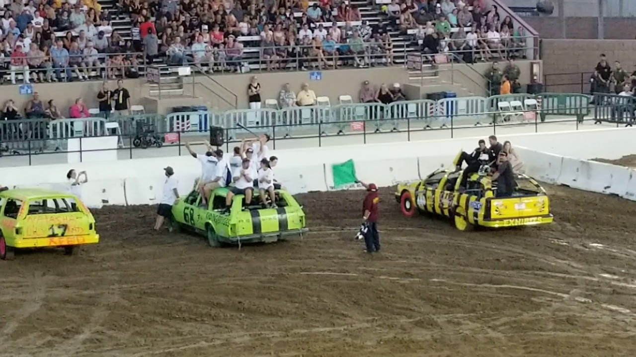 2018 OC Fair Demolition Derby Last day (3/5) - YouTube