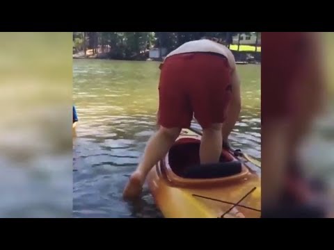 Kayak Fails | MAN vs. BOATS #2 | Avalon Luxury Pontoons - YouTube