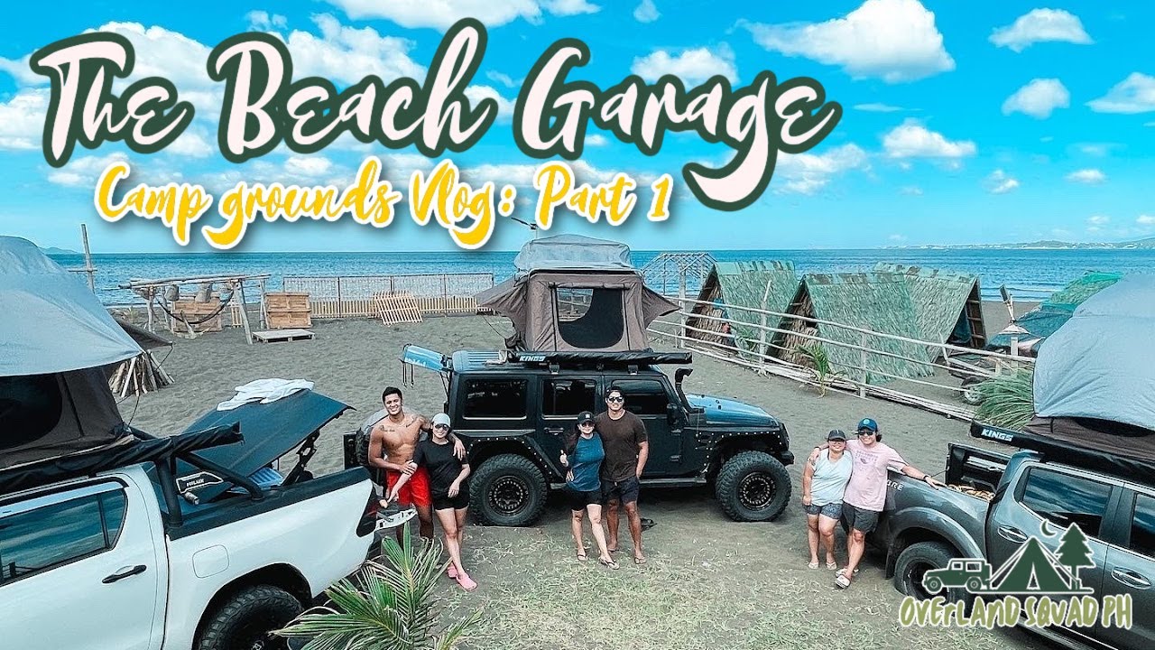THE BEACH GARAGE CAMP PART 1 | Mosh Cruz ♡ - YouTube