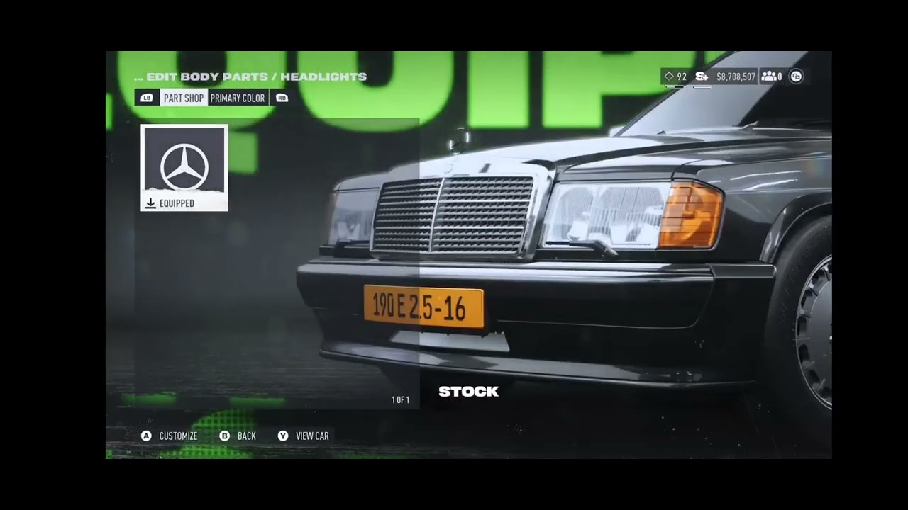 NFS Unbound - 1988 Mercedes Benz 190E 2.5-16 build - YouTube
