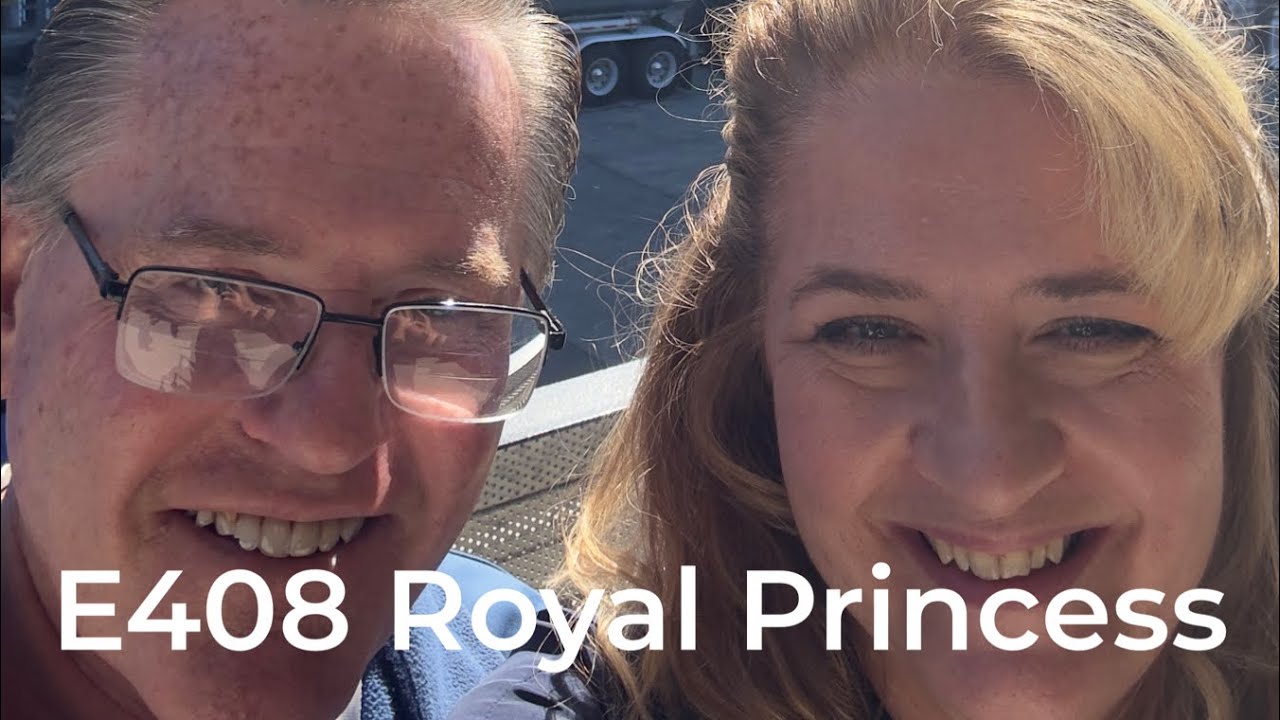 Royal Princess Embarkation,Sail-Away, Room Tour E408 9/2023 - YouTube