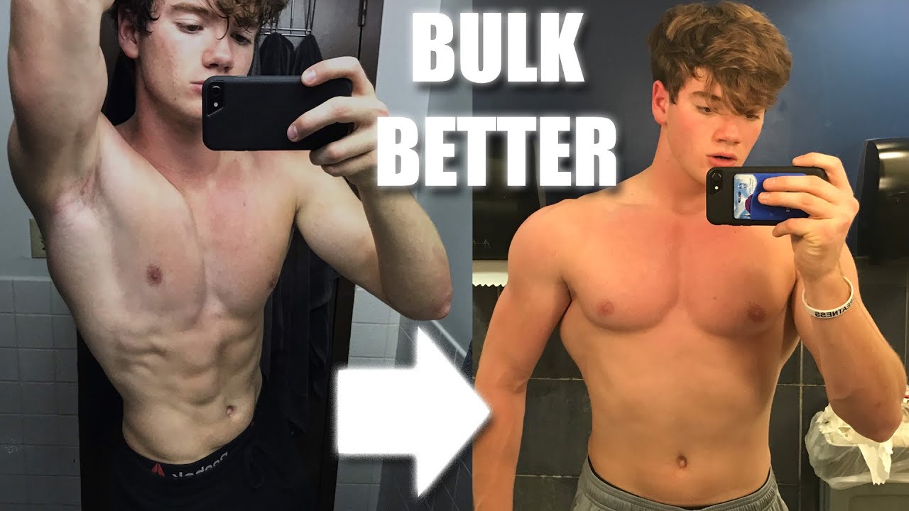 how to gain MORE MUSCLE and LESS FAT on your BULK! - YouTube