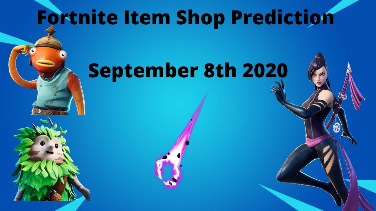 September 8th Fortnite Item Shop prediction...Psylocke....Psi Blade ...