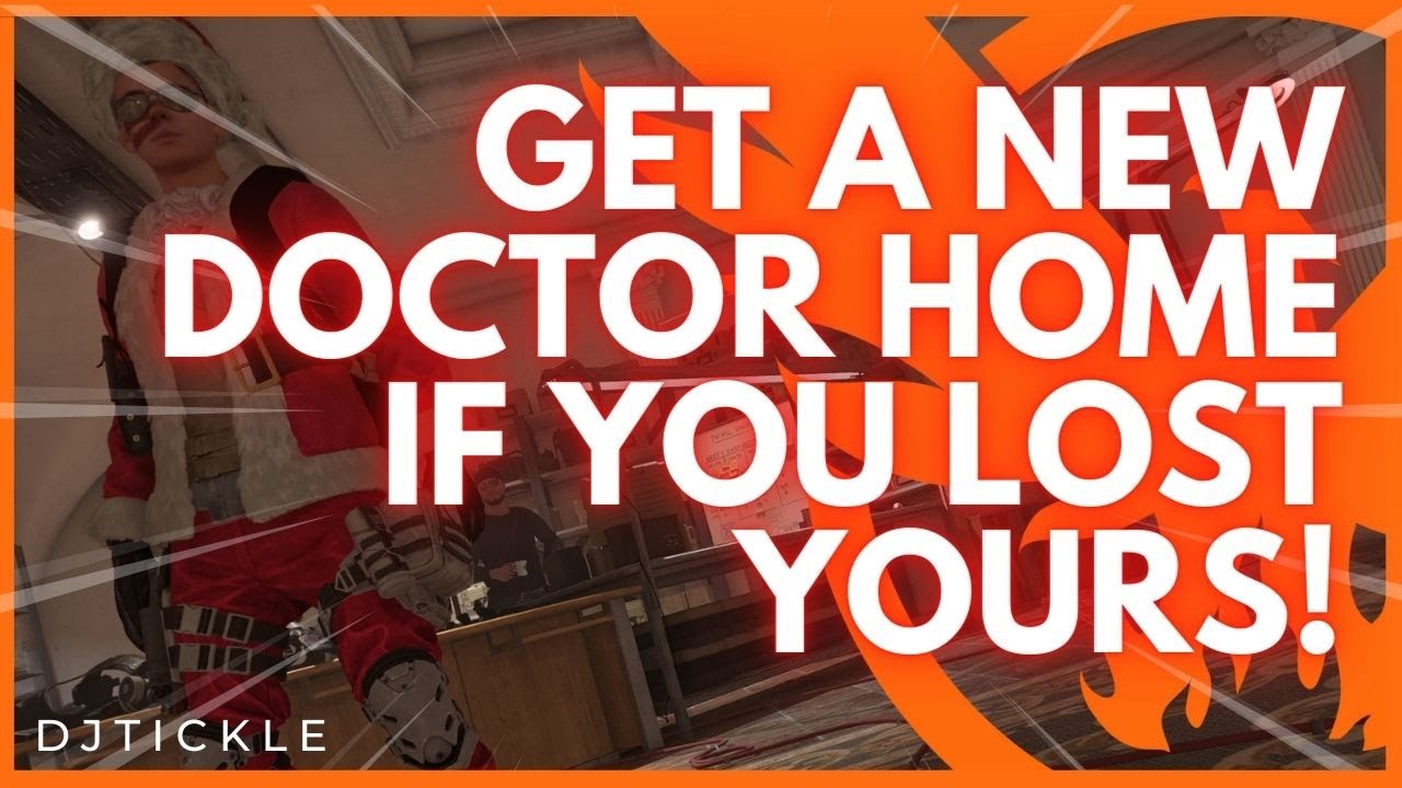 HOW TO GET A DOCTOR HOME IF YOU LOST YOURS! THE DIVISION 2 - YouTube