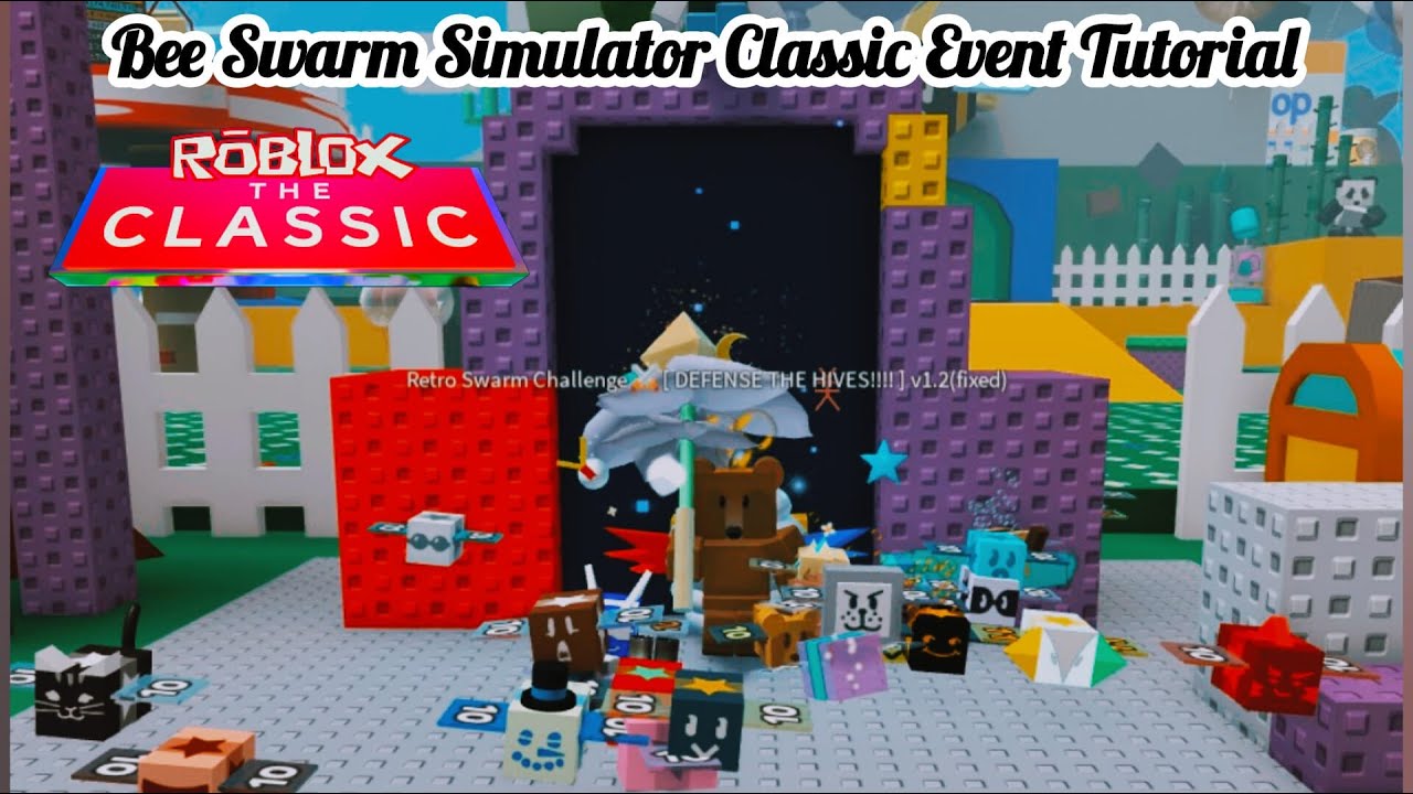 How to Do The Classic Event in Bee Swarm Simulator (Retro Challenge ...