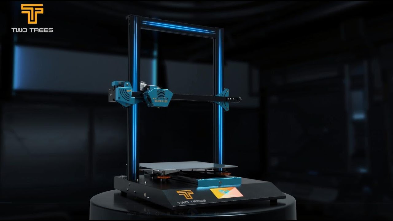 2020 TWO TREES BLUER PLUS 3D PRINTER - YouTube