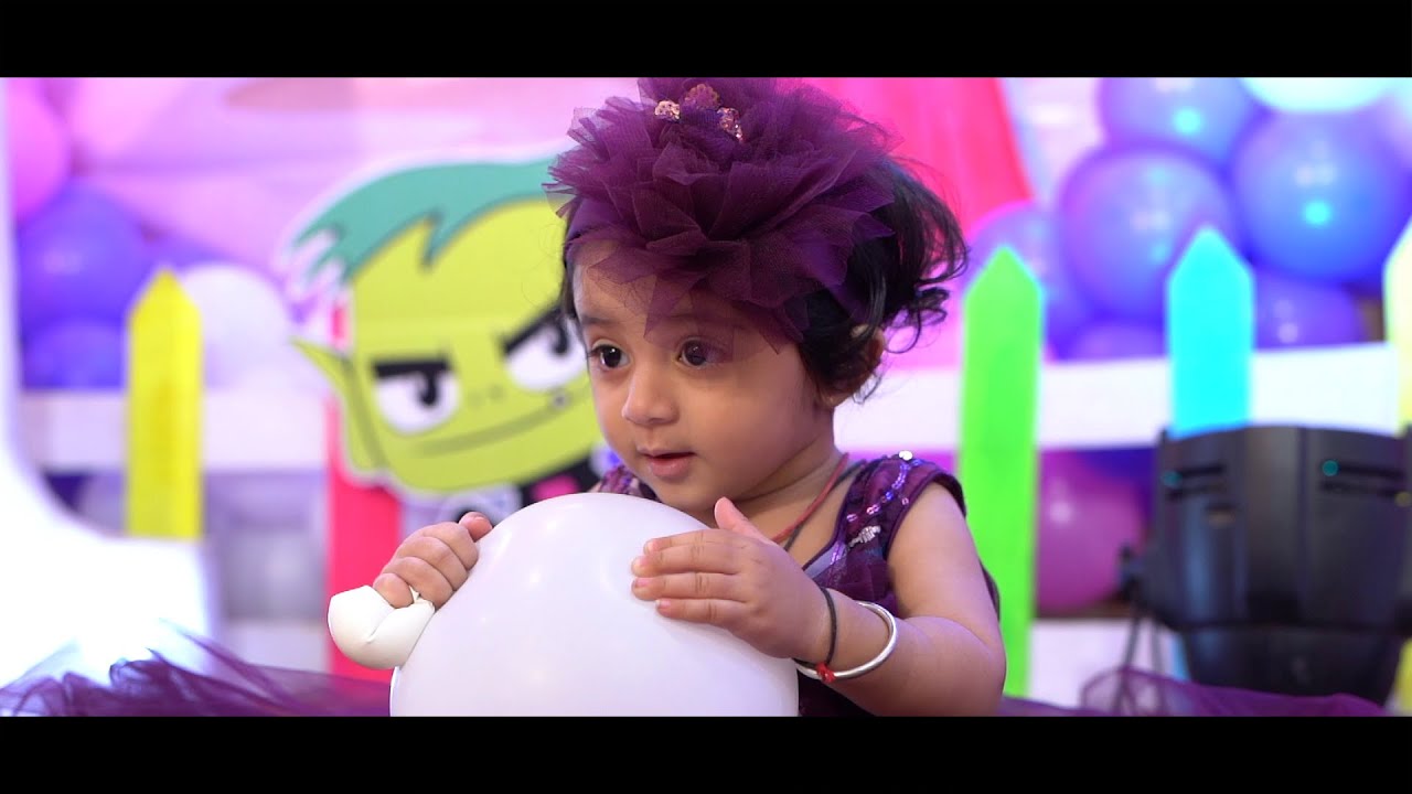 Taashvi 1st Birthday Cinematic Highlight { Dhaval Shah Photography ...