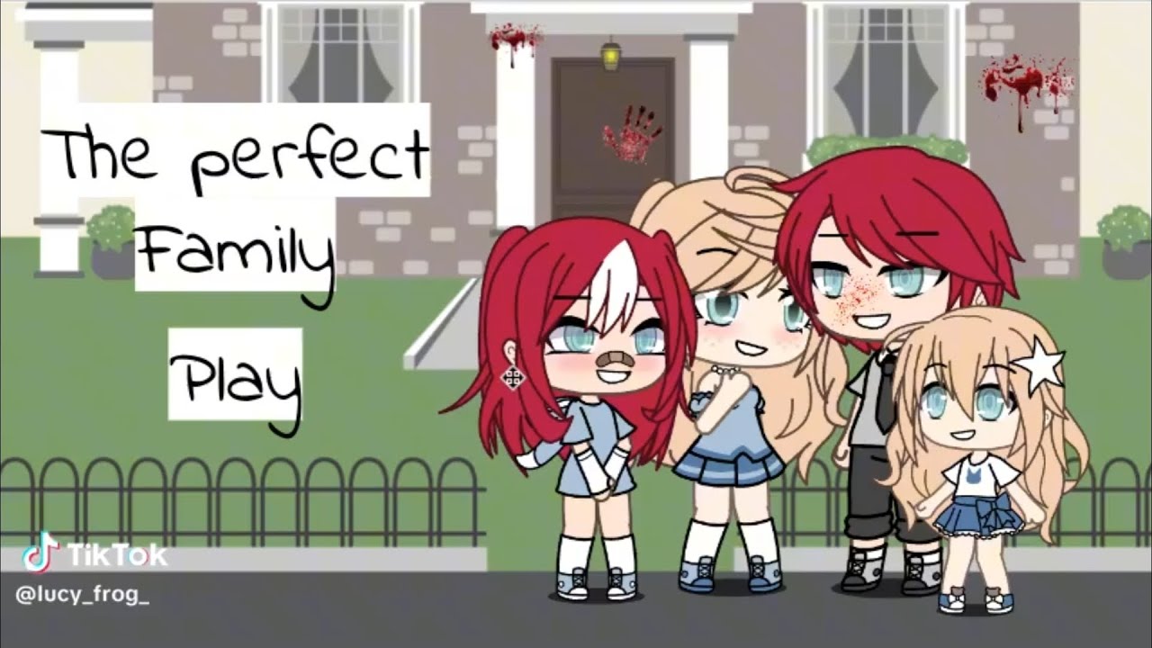 The perfect family | Warning ⚠️ | 🩸Blood | Video game | Gacha life 💦 ...