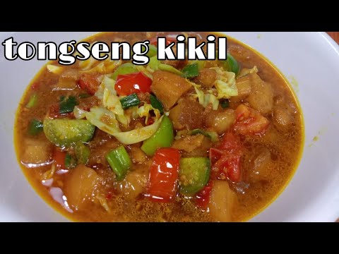 Tips agar kikil tidak berlendir atau lengket waktu di masak| resep tongseng kikil