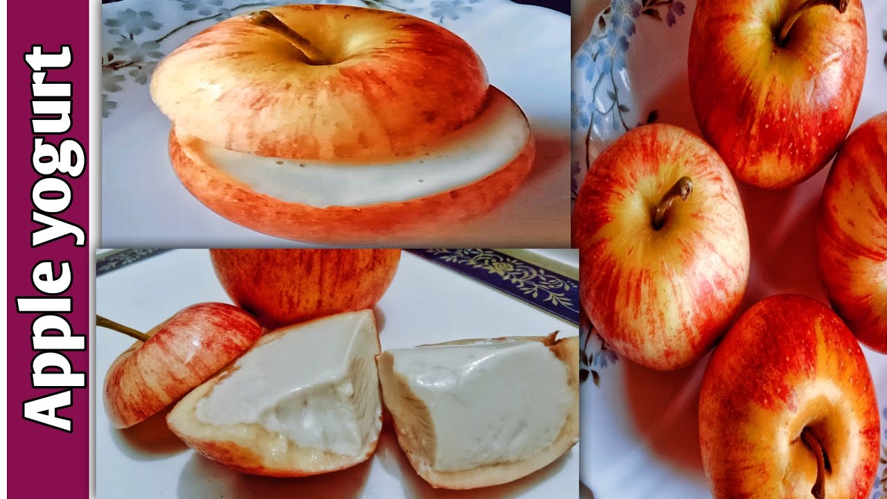 Apple yogurt / easy yummy dessert recipe @parvinsworld07 - YouTube
