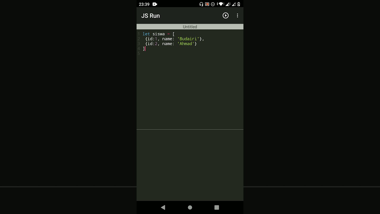 Javascript | Cara Looping Array Menggunakan for-of - YouTube