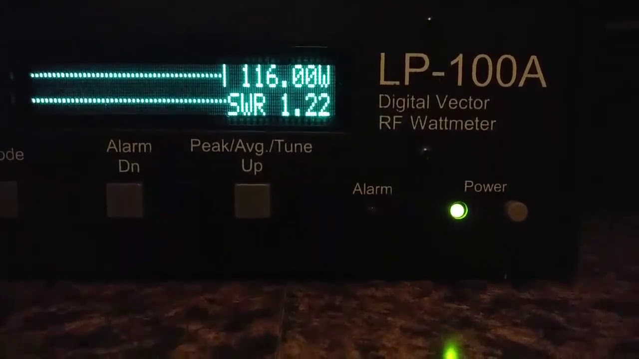116 watts of drive into my AL82 amplifier . wait for the output ! - YouTube